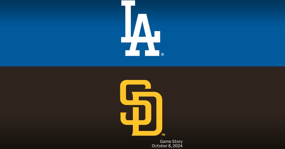 Los Angeles Dodgers at San Diego Padres Game Story, Scores/Highlights ...