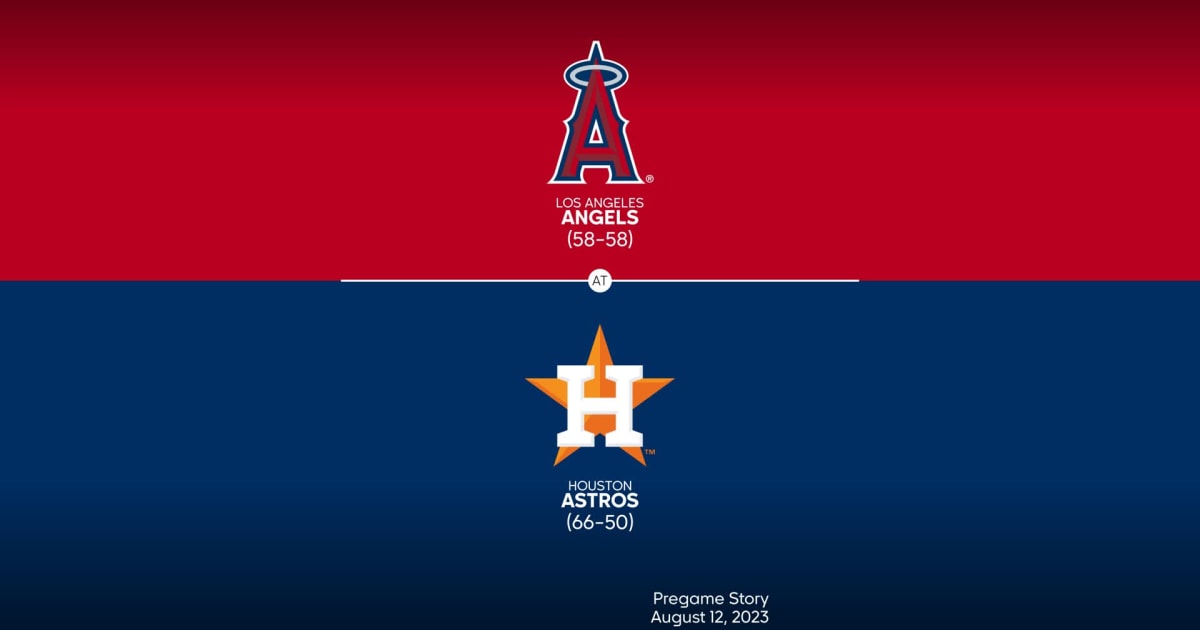 Los Angeles Angels at Houston Astros Preview - 08/12/2023 - MLB Stories