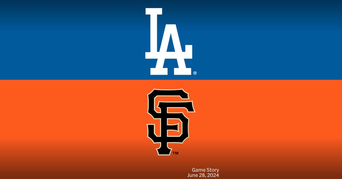 Los Angeles Dodgers at San Francisco Giants Game Story, Scores ...