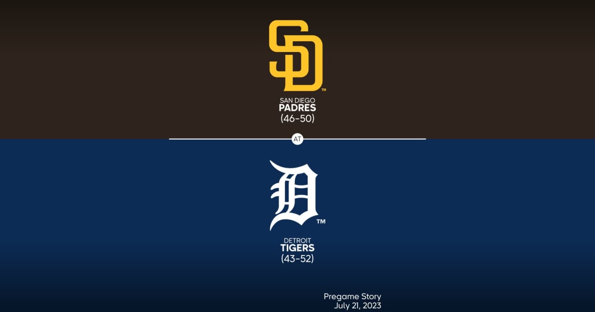 San Diego Padres at Detroit Tigers Preview - 07/21/2023 - MLB Stories