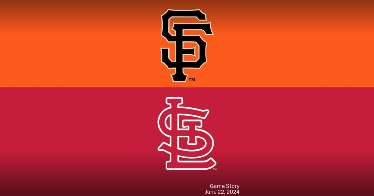 San Francisco Giants at St. Louis Cardinals Preview - 06/22/2024 - MLB ...