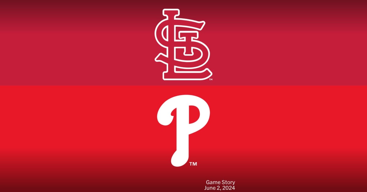 St. Louis Cardinals at Philadelphia Phillies Game Story, Scores ...