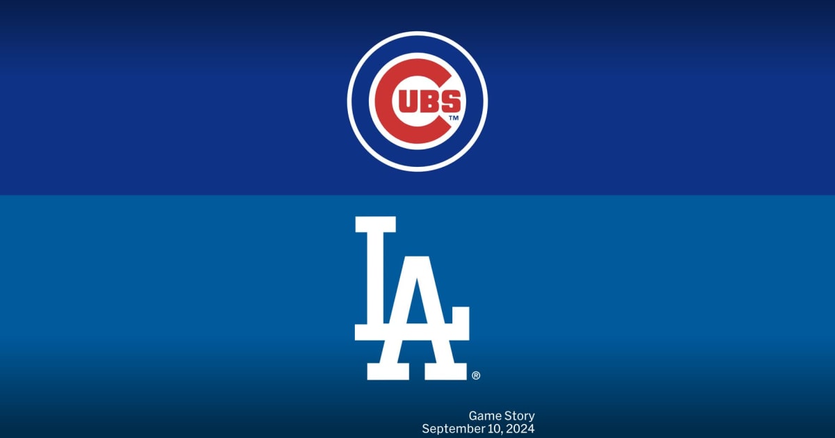 Chicago Cubs at Los Angeles Dodgers Game Story, Scores/Highlights - 09 ...