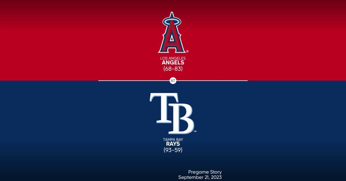 Los Angeles Angels at Tampa Bay Rays Preview - 09/21/2023 - MLB Stories