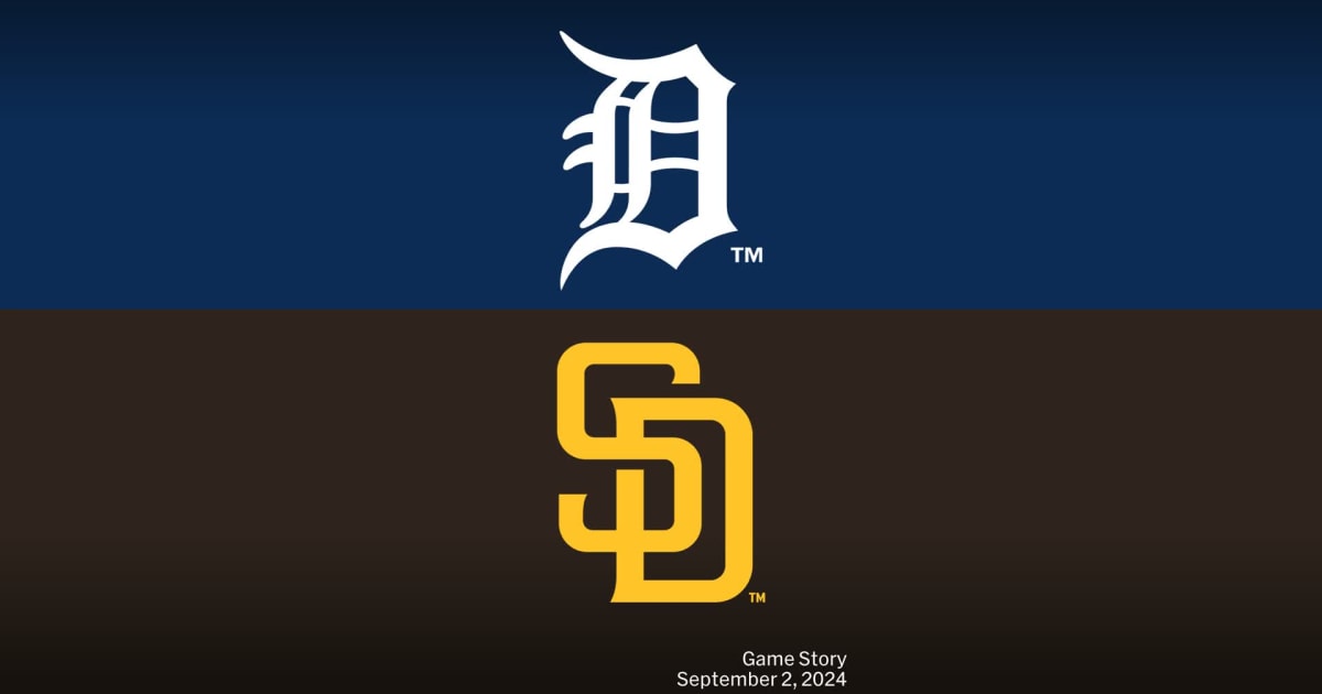 Detroit Tigers at San Diego Padres Preview - 09/02/2024 - MLB Stories