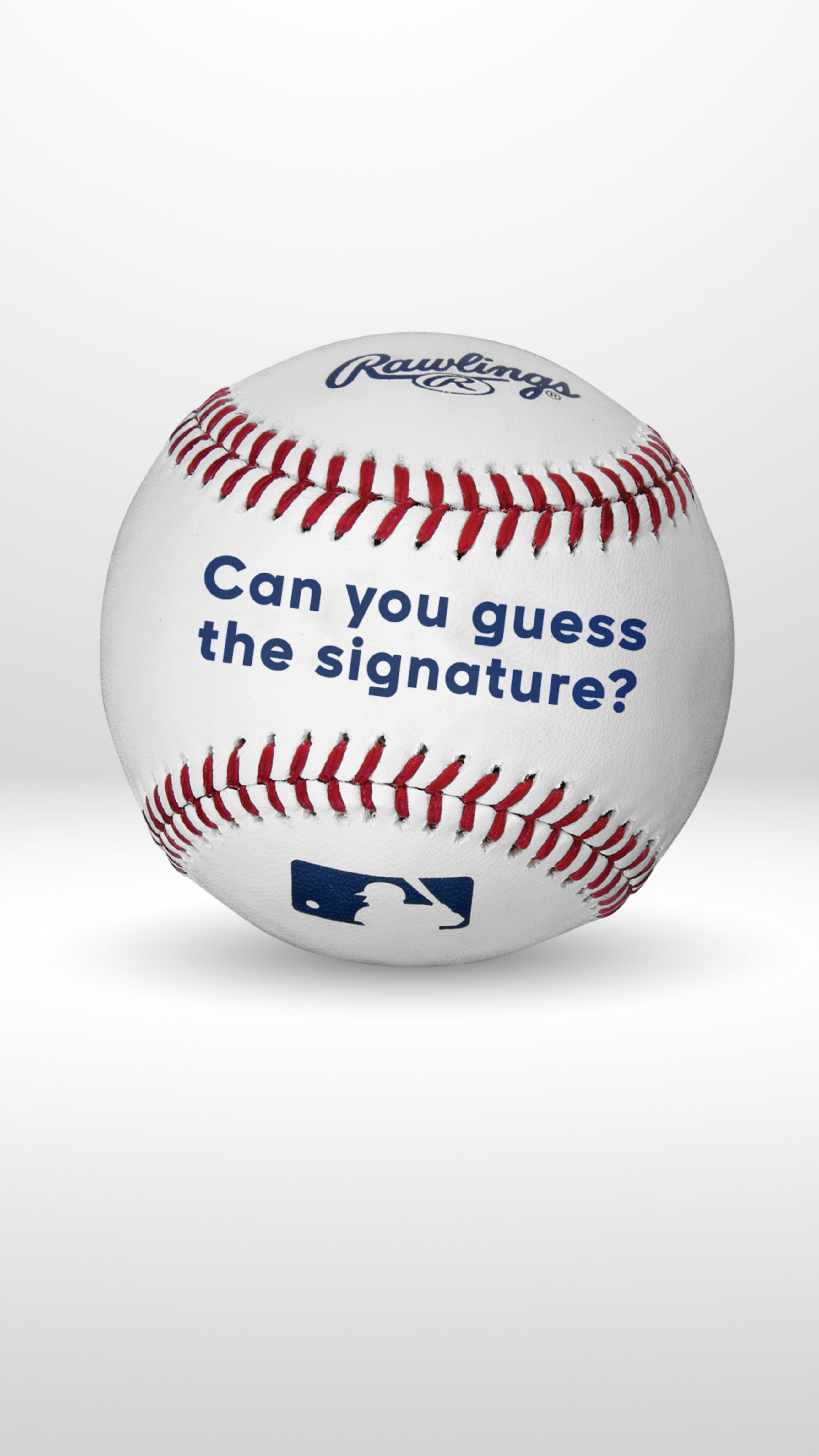 Guess the baseball signature - MLB Stories