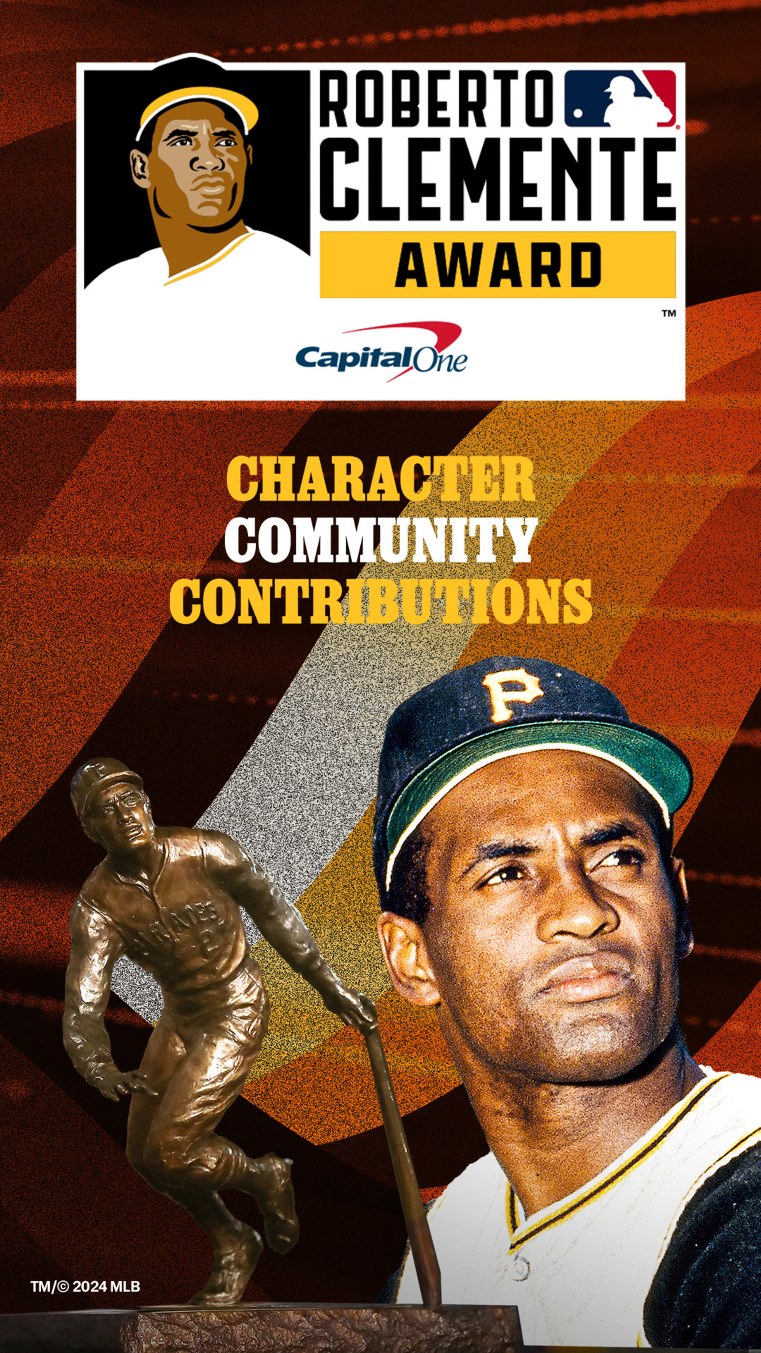 2024 Roberto Clemente Award nominees MLB Stories