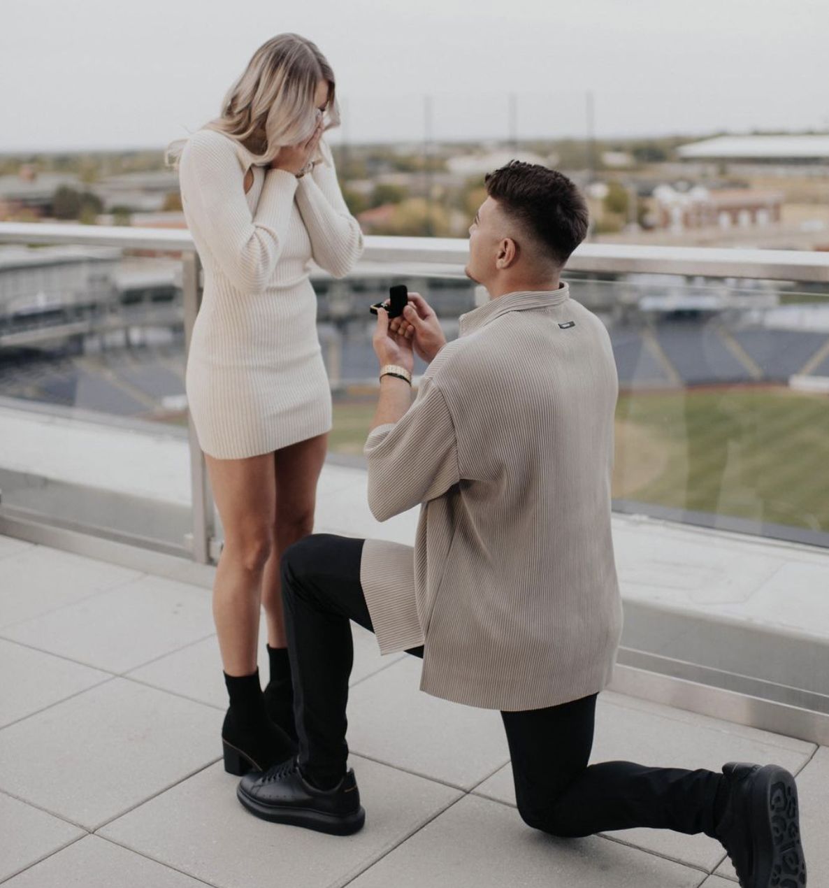 Cade Cavalli and fiancée Maddie Bittle on life as athletes