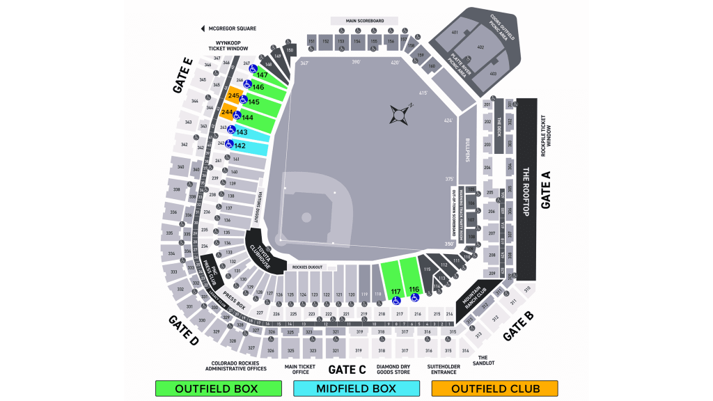 Silver Sluggers | Group Tickets | Colorado Rockies
