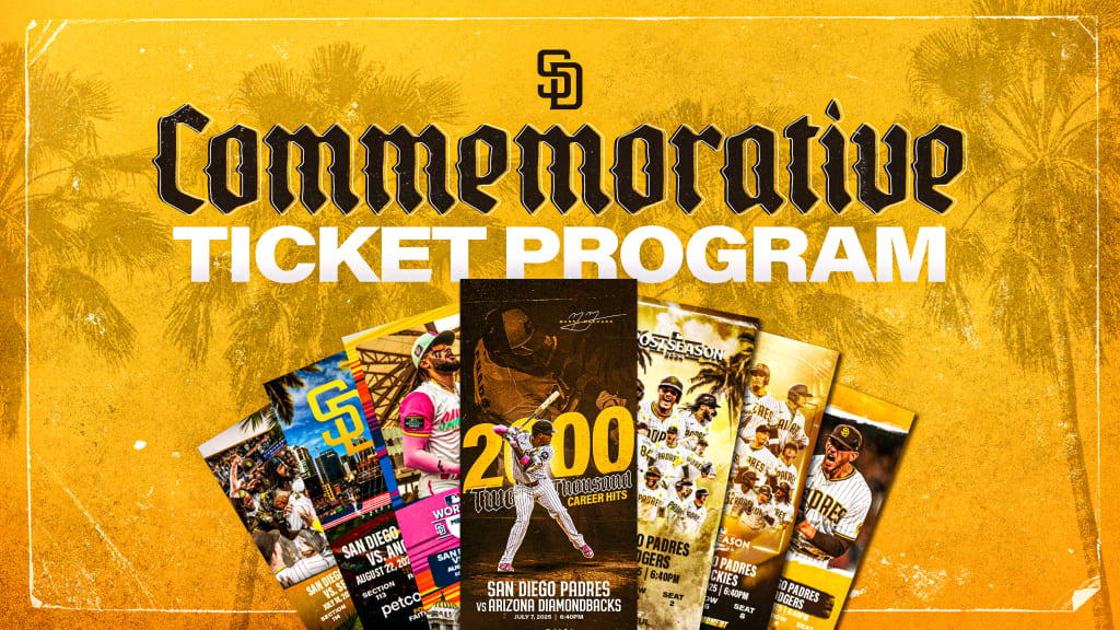 Padres Commemorative Ticket Program | San Diego Padres