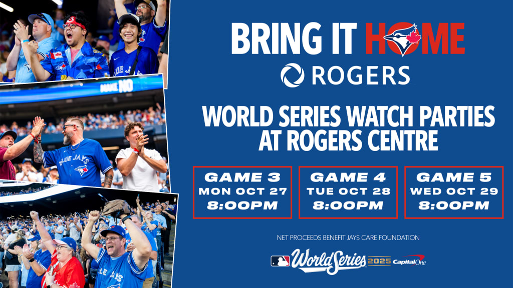 World Series Watch Parties | Toronto Blue Jays
