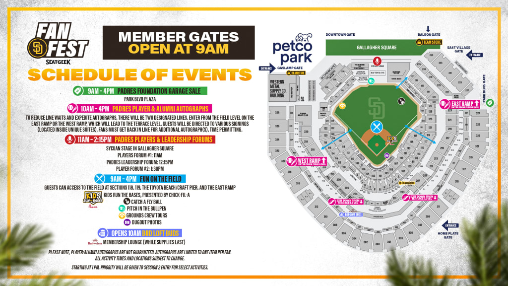 Padres FanFest | San Diego Padres