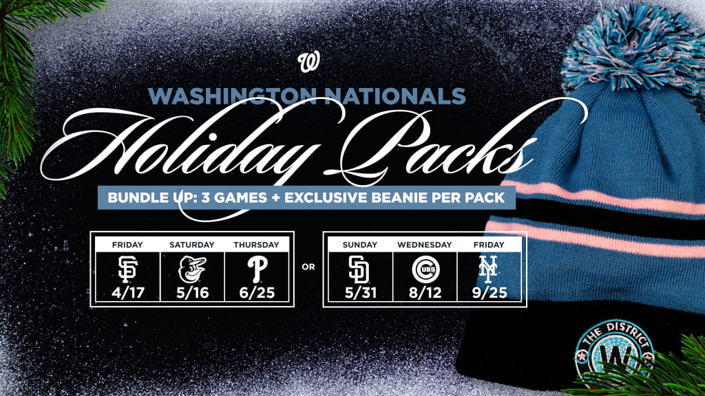 Nationals Holiday Packs | Washington Nationals