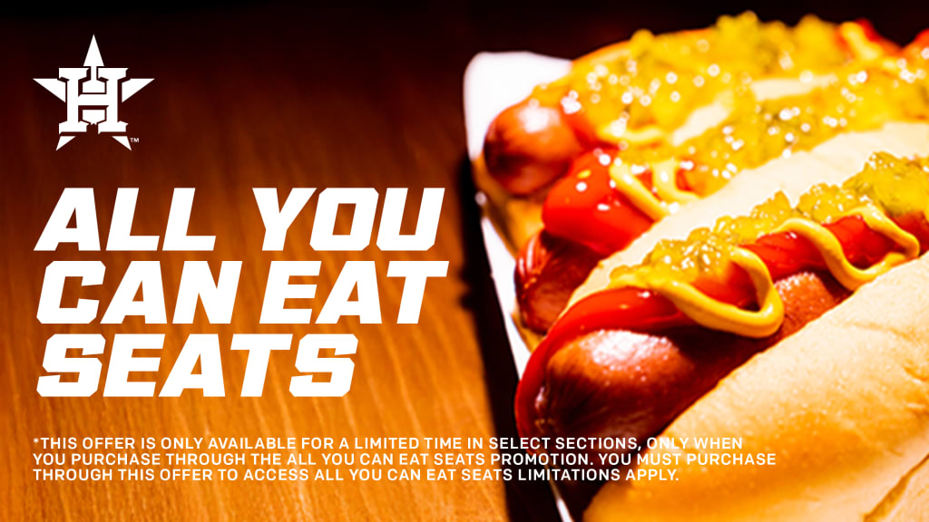 All You Can Eat Seats | Houston Astros