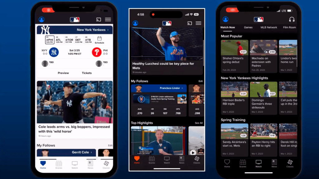 Mlb tv app store
