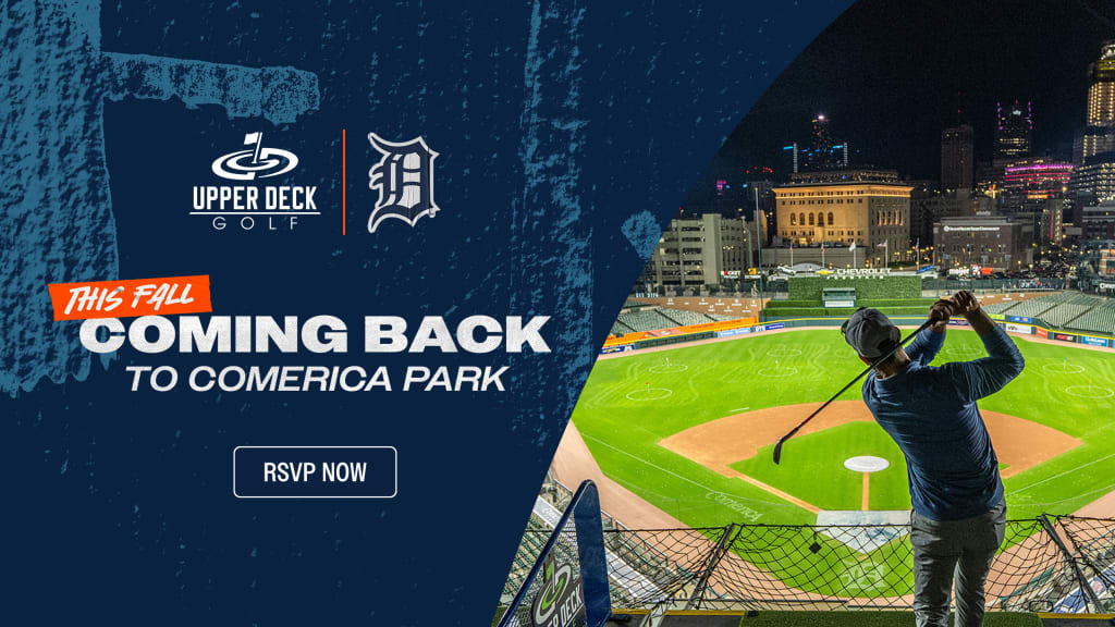 Upper Deck Golf at Comerica Park | Detroit Tigers
