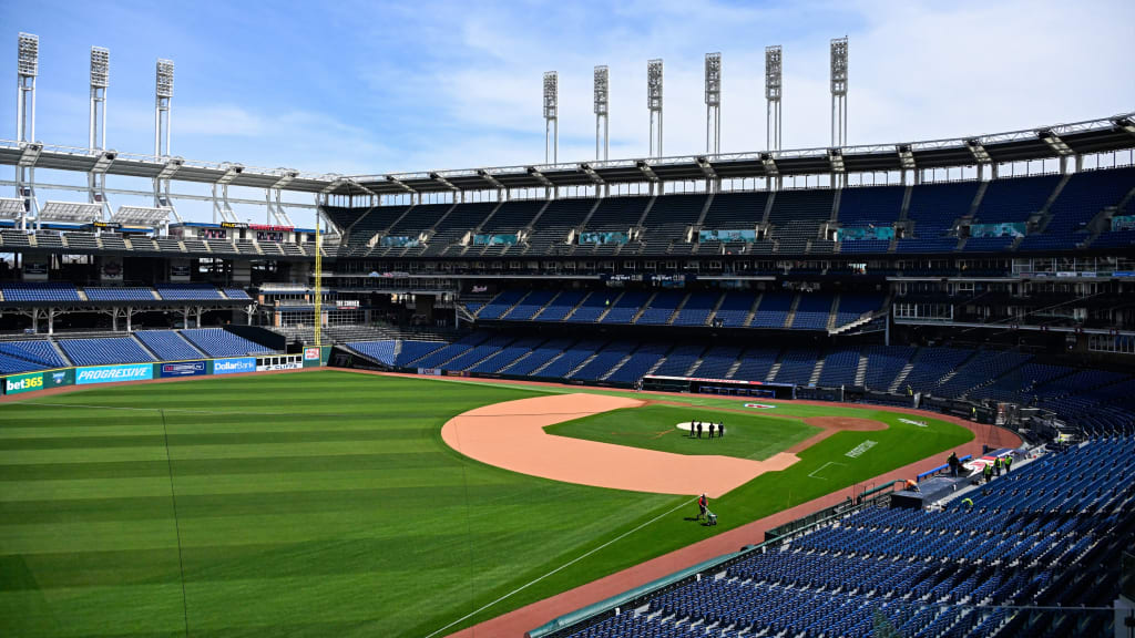 Progressive Field Outfield Dimensions Cleveland Guardians Progressive
