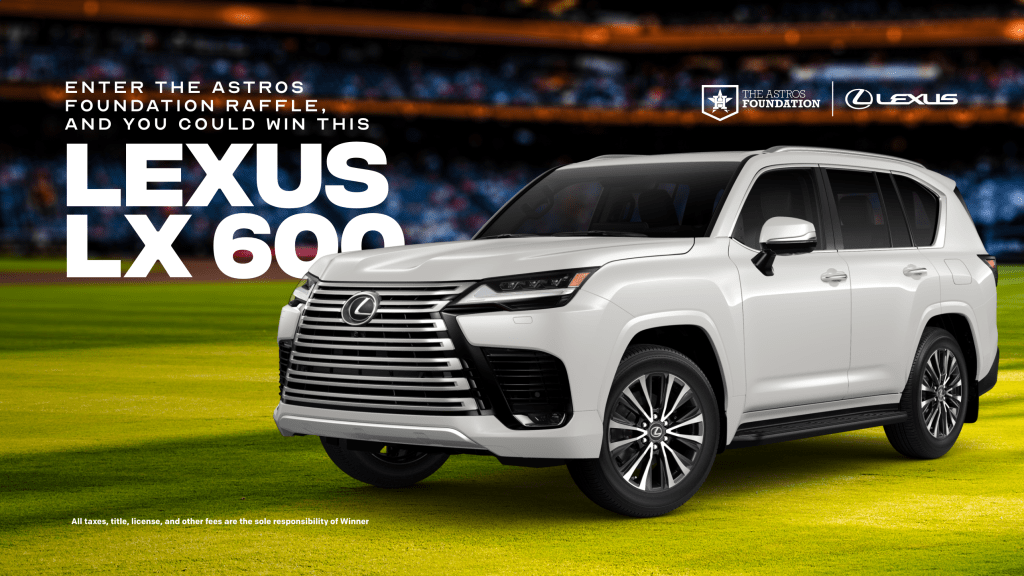 Astros Foundation Lexus Raffle | Houston Astros