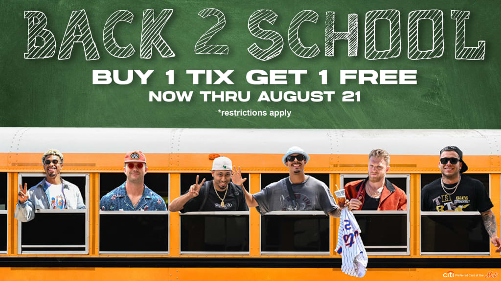 Back 2 School BOGO | New York Mets