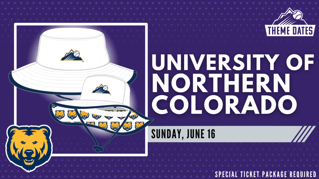 University of Northern Colorado Ticket Package | Colorado Rockies