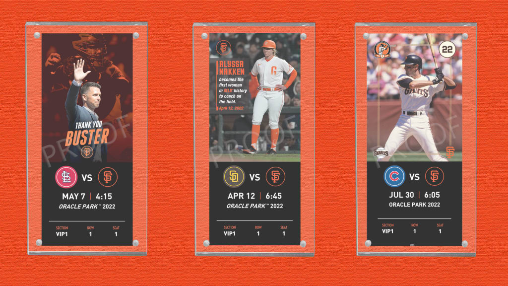 Commemorative Ticket | San Francisco Giants
