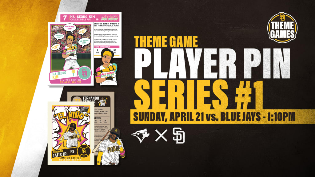 Collectible Player Pin Series | San Diego Padres
