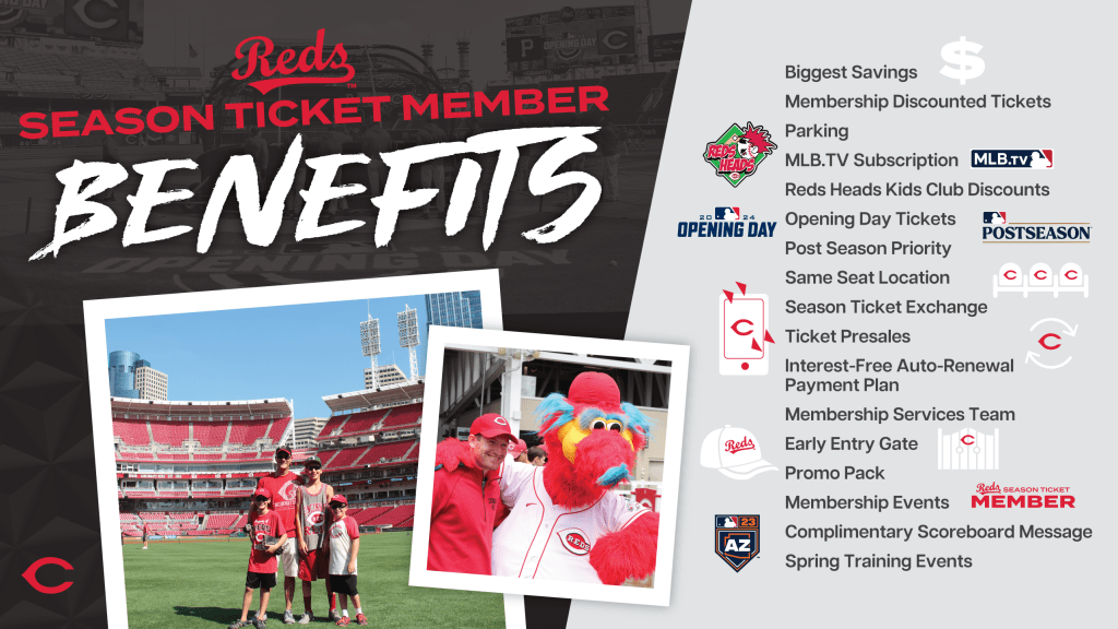 Season Ticket Member Benefits | Cincinnati Reds