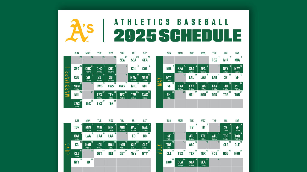 Buy Athletics Season Tickets | Athletics
