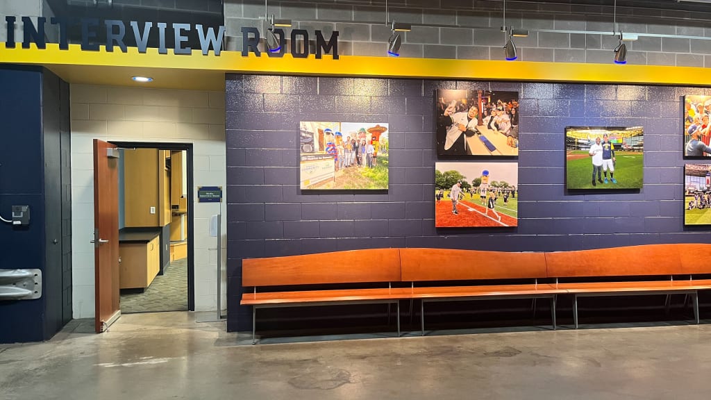 Media Interview Room | Milwaukee Brewers