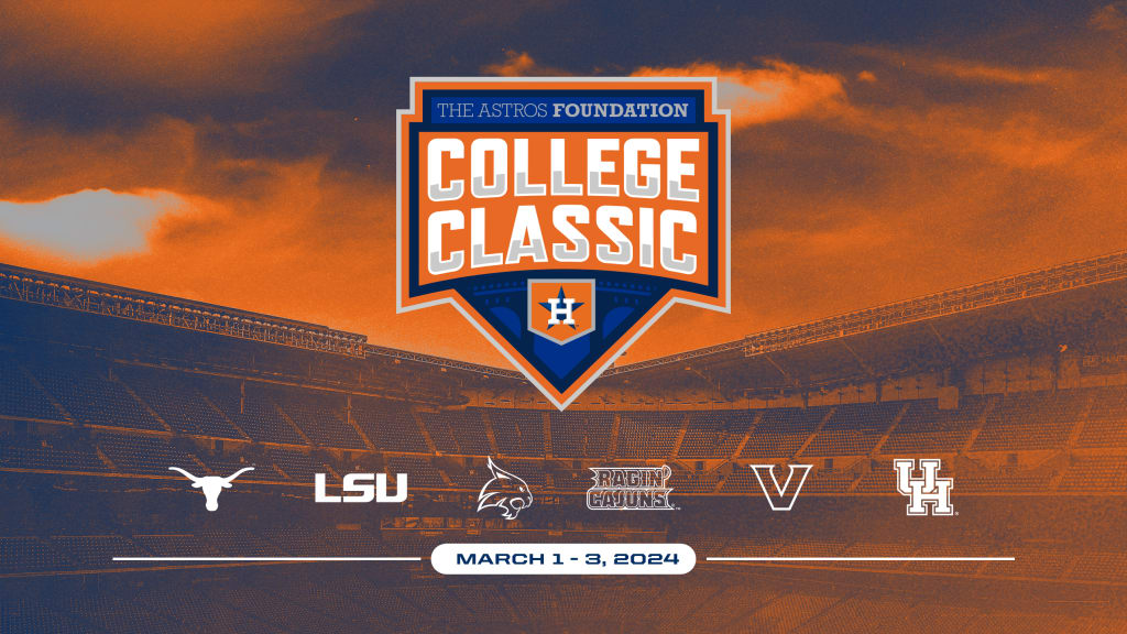 2024 Astros Foundation College Classic - March 1-3, 2024 | Houston Astros