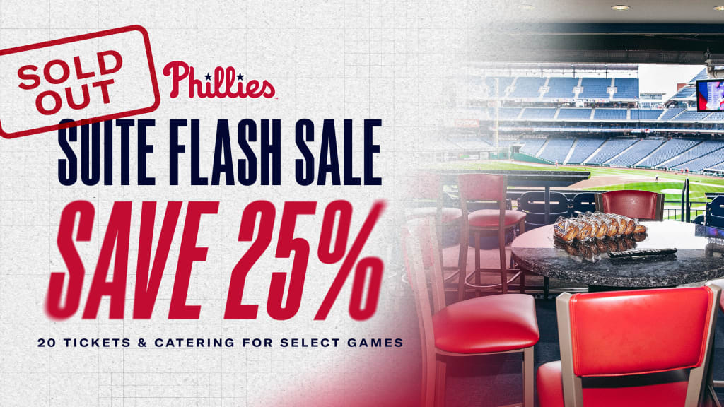 Suite Flash Sale | Philadelphia Phillies