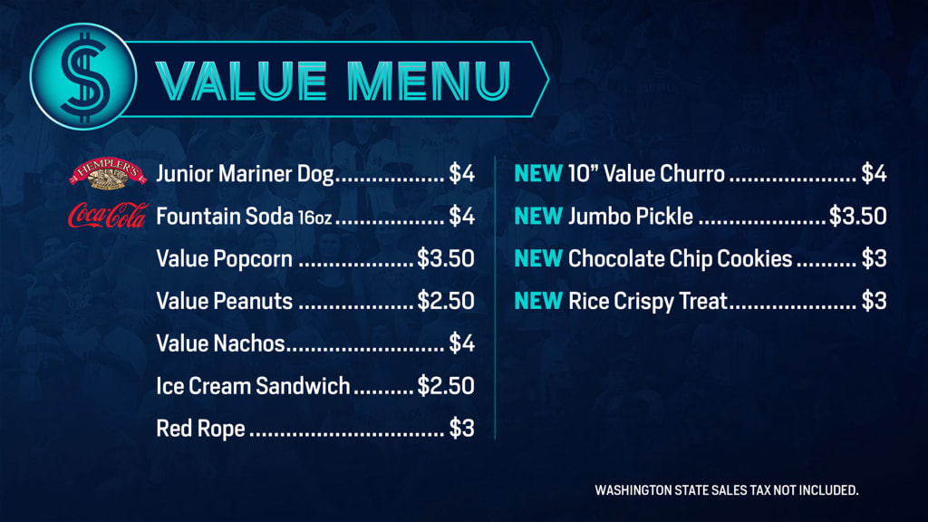 Food at T-Mobile Park | Seattle Mariners