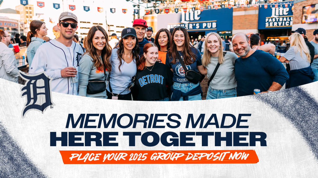 Buy Detroit Tigers Group Tickets | Detroit Tigers