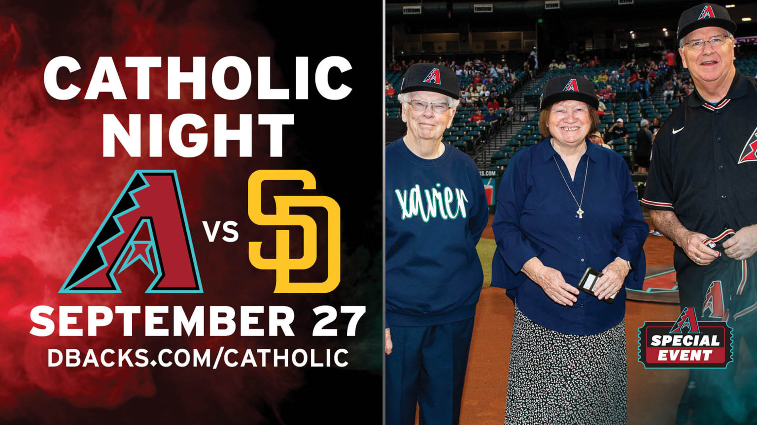 Catholic Night | Arizona Diamondbacks