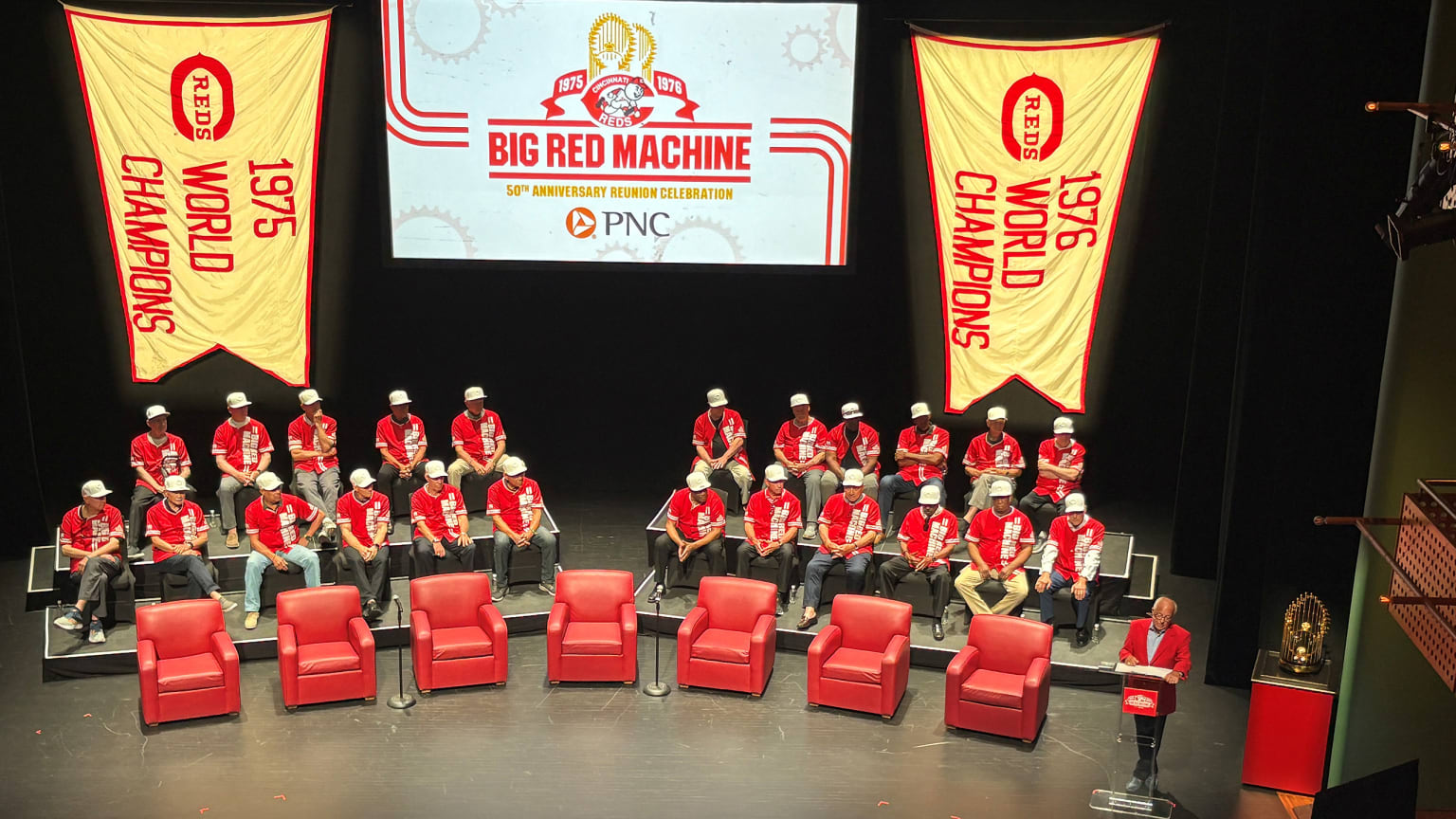 Big Red Machine 50th Anniversay Reunion Celebration begins