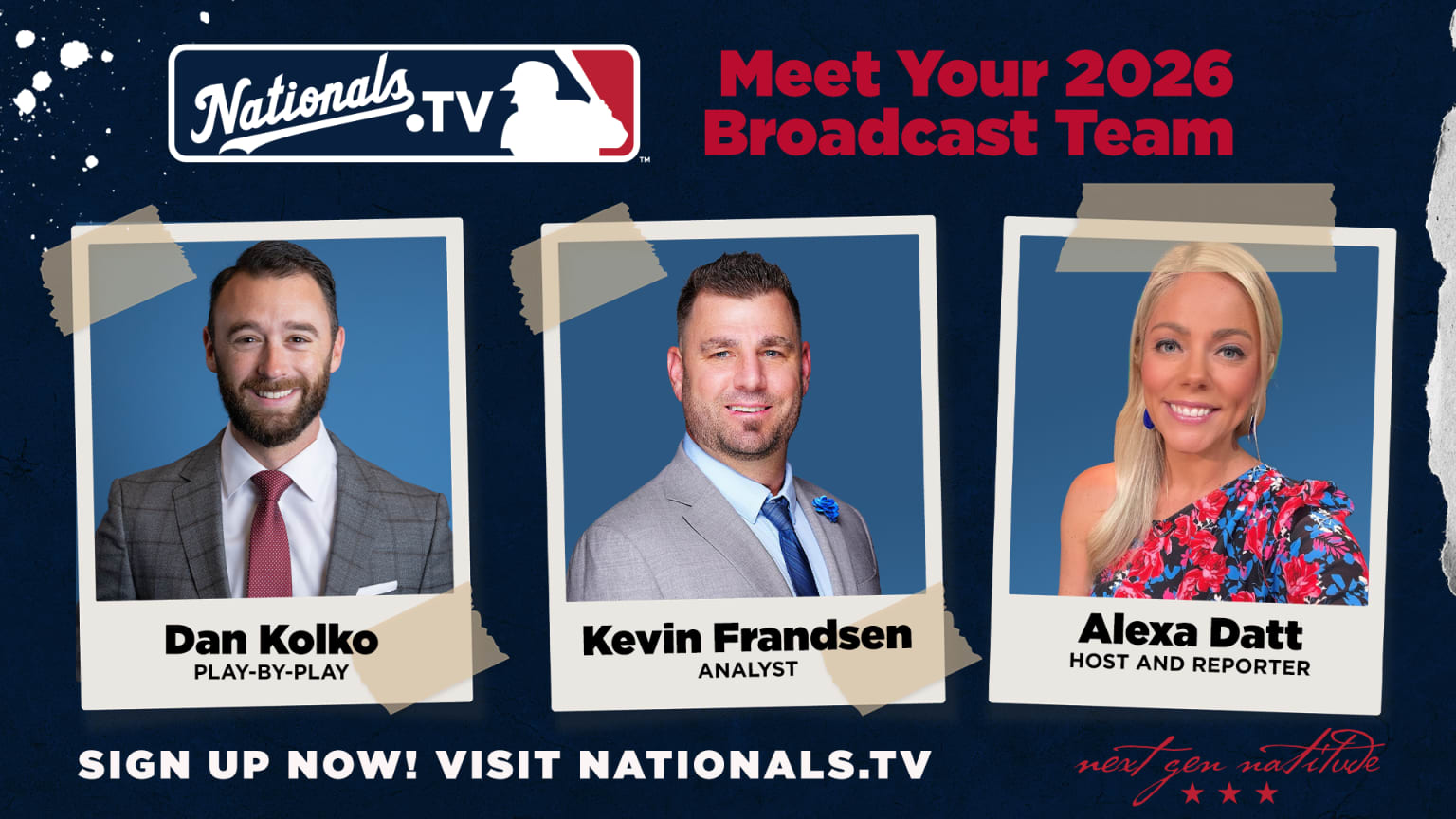 Washington Nationals Announce TV Broadcasters for 2026 Season