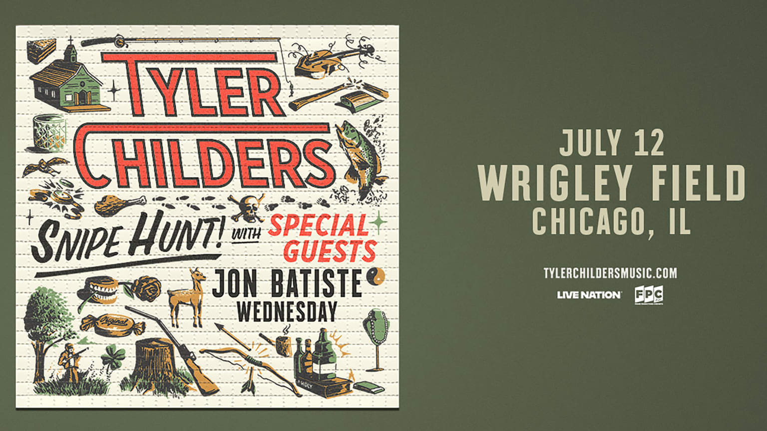 Tyler Childers at Wrigley Field | Chicago Cubs