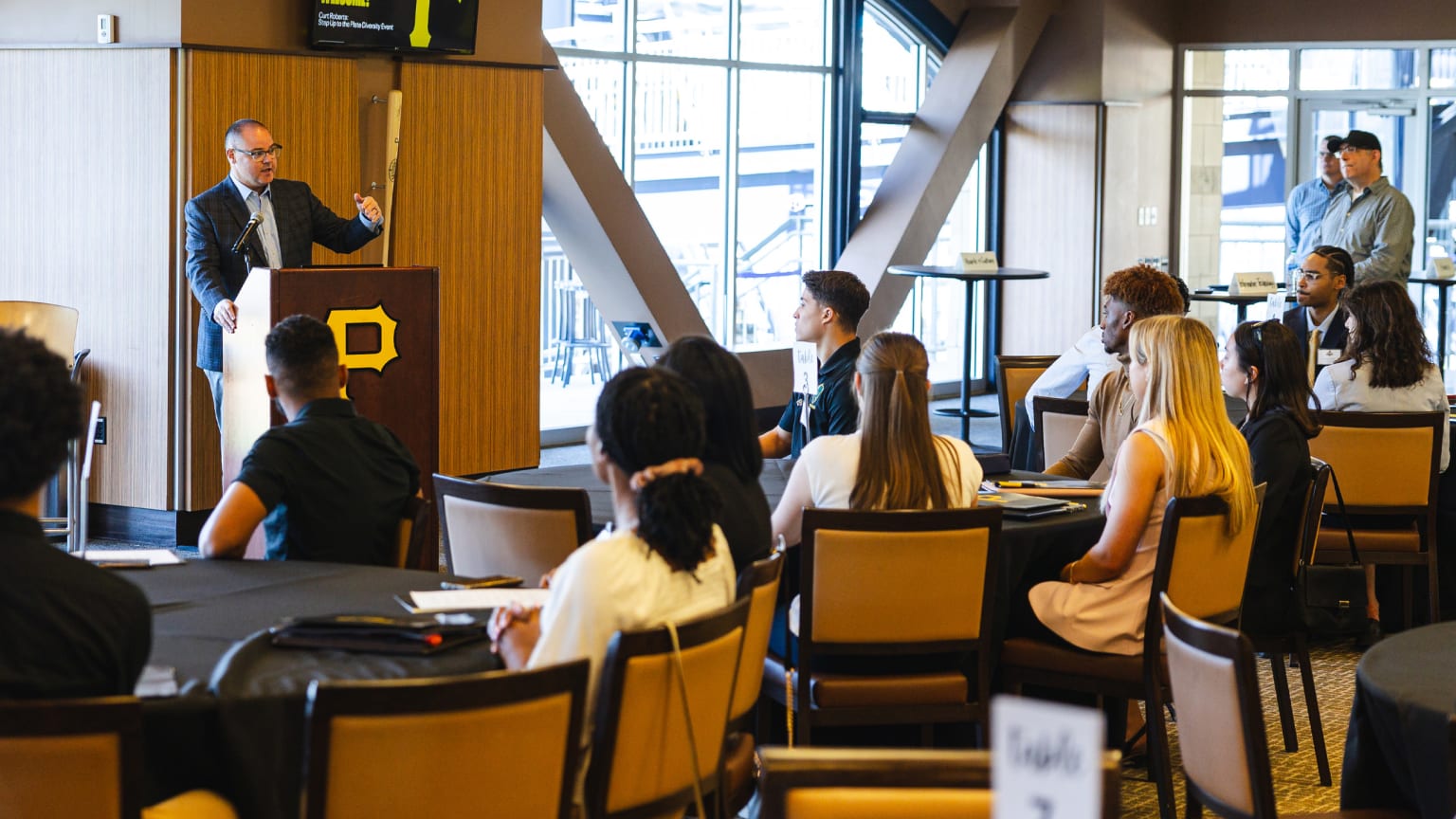 Pirates host annual Curt Roberts diversity event for students