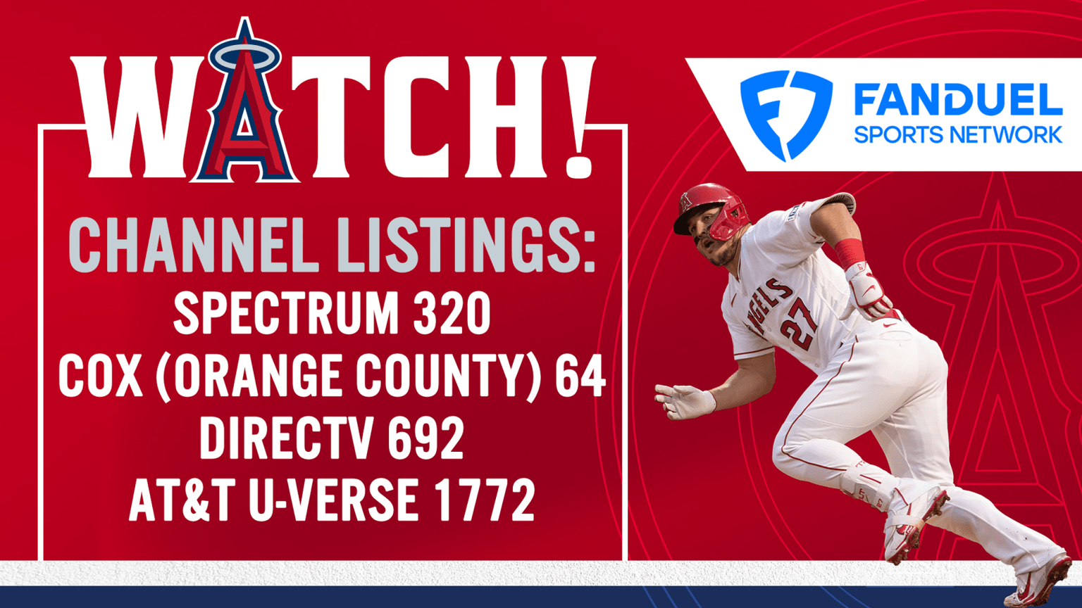 Broadcast Information | Los Angeles Angels