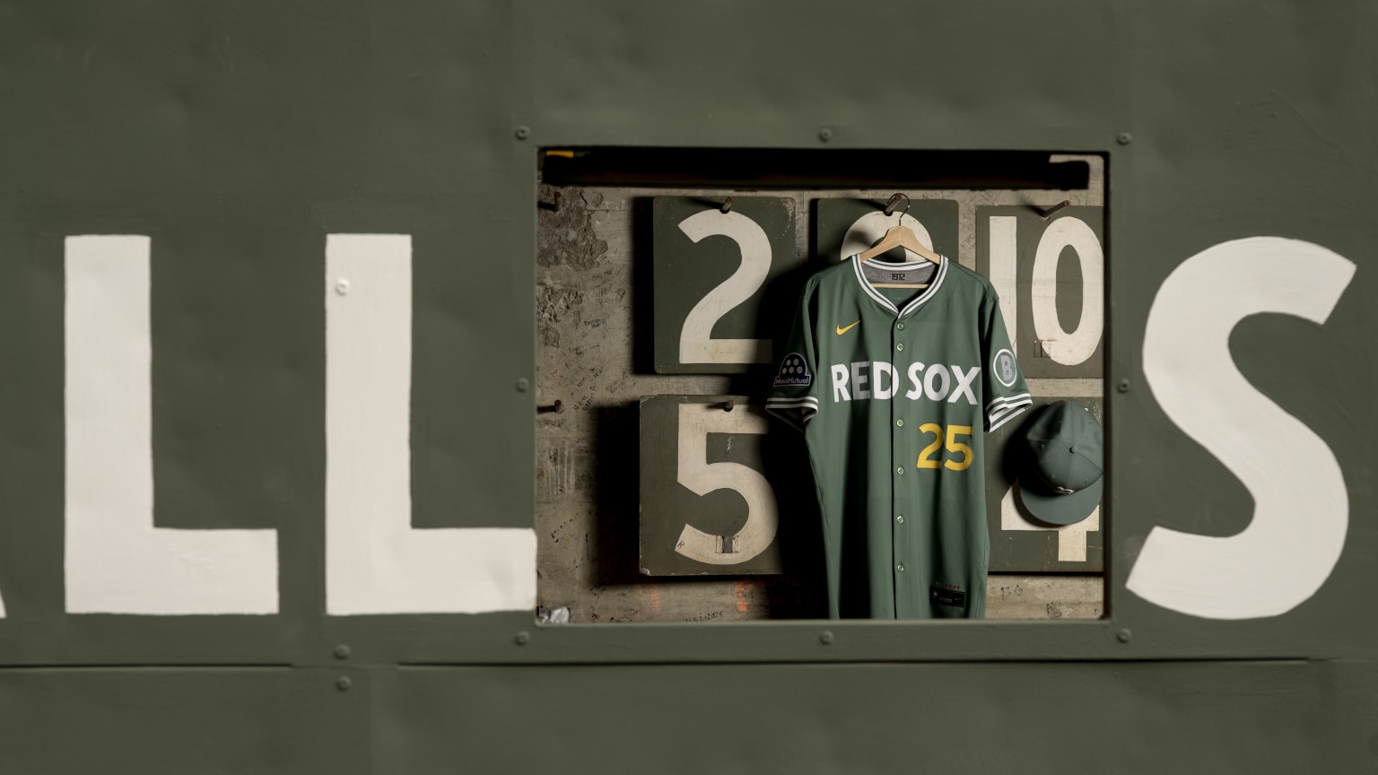 El Monstruo Verde fue la inspiración de los nuevos uniformes City Connect de Medias Rojas