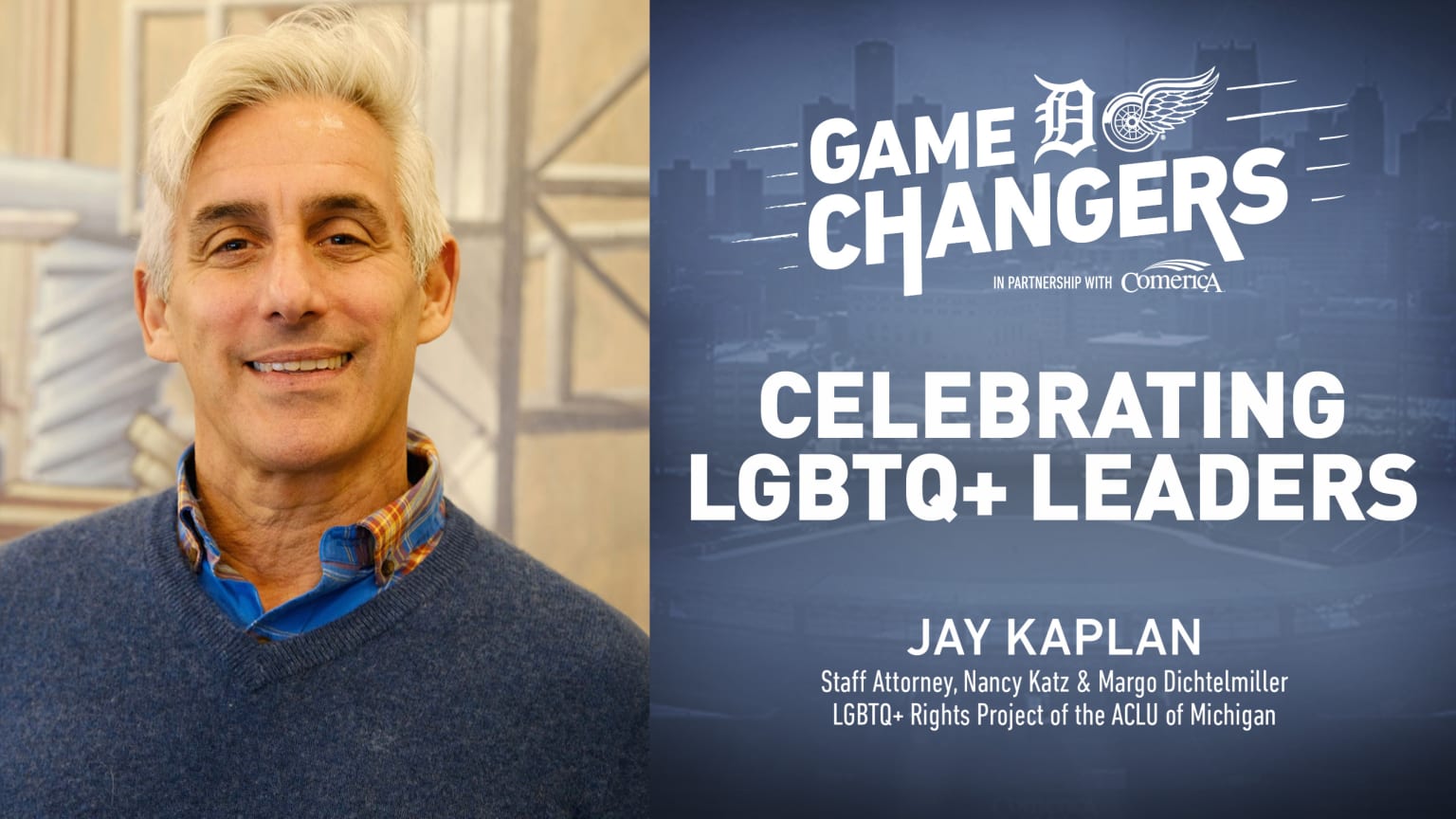 Jay Kaplan receives Pride Month Game Changers honor