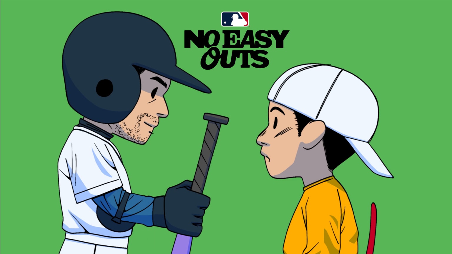 Steven Kwan gives kids advice on No Easy Outs YouTube show