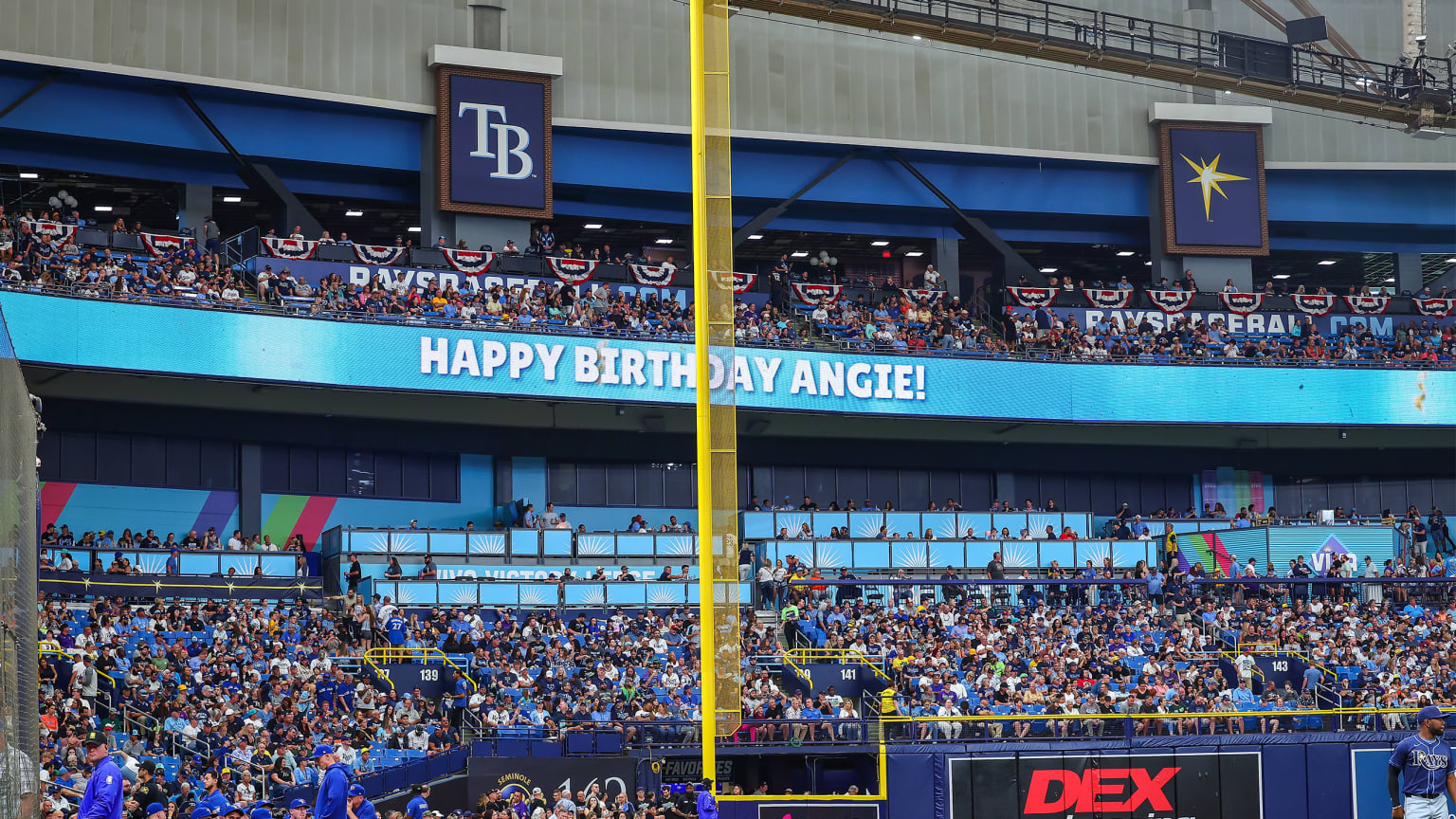 Rays Scoreboard Messages | Tampa Bay Rays