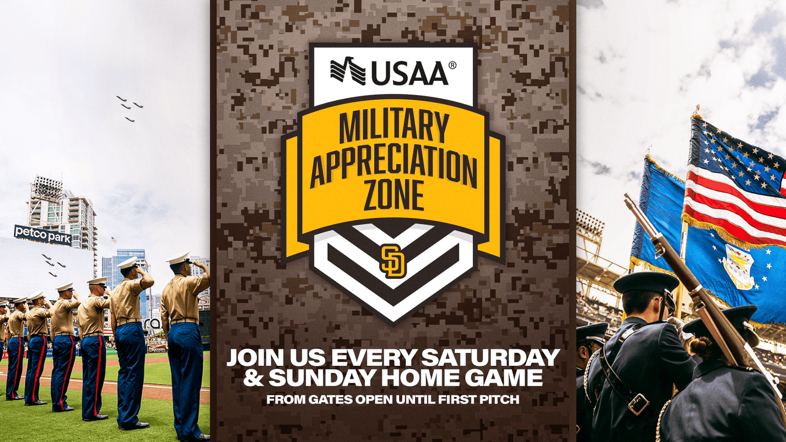 USAA Military Appreciation Zone | San Diego Padres