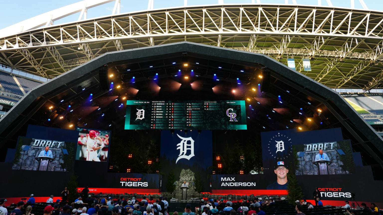 Max Anderson drafted No. 45 by Detroit Tigers in 2023 MLB Draft