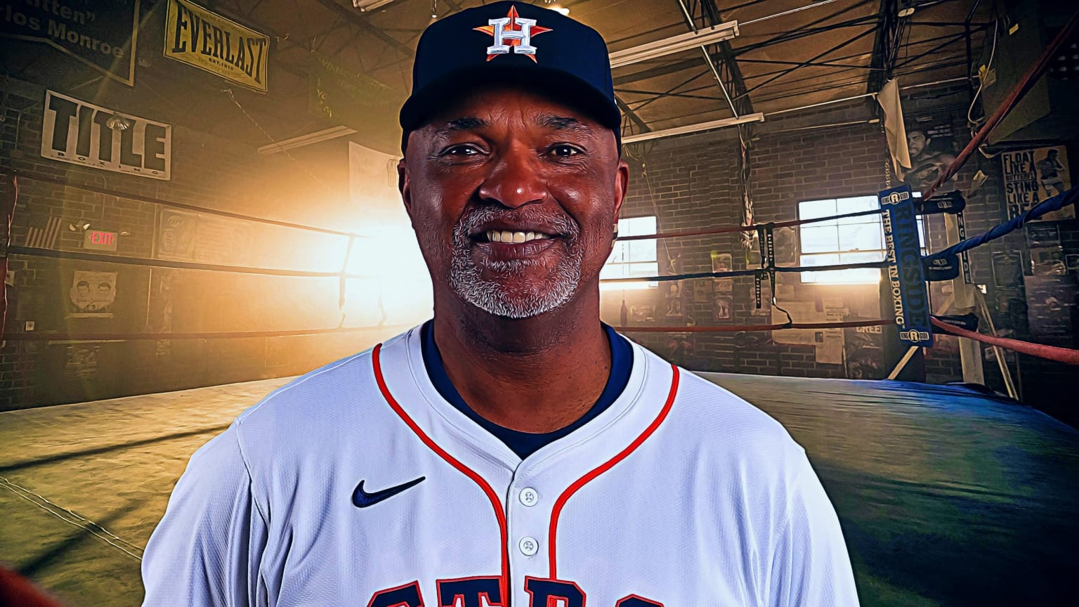 Dave Clark a boxer in his youth