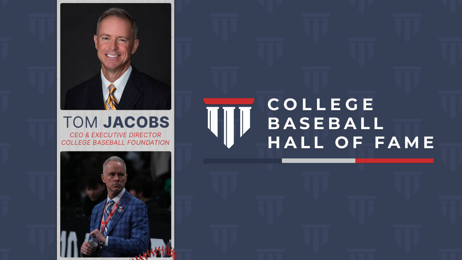 Tom Jacobs named CEO and Executive Director of the College Baseball ...