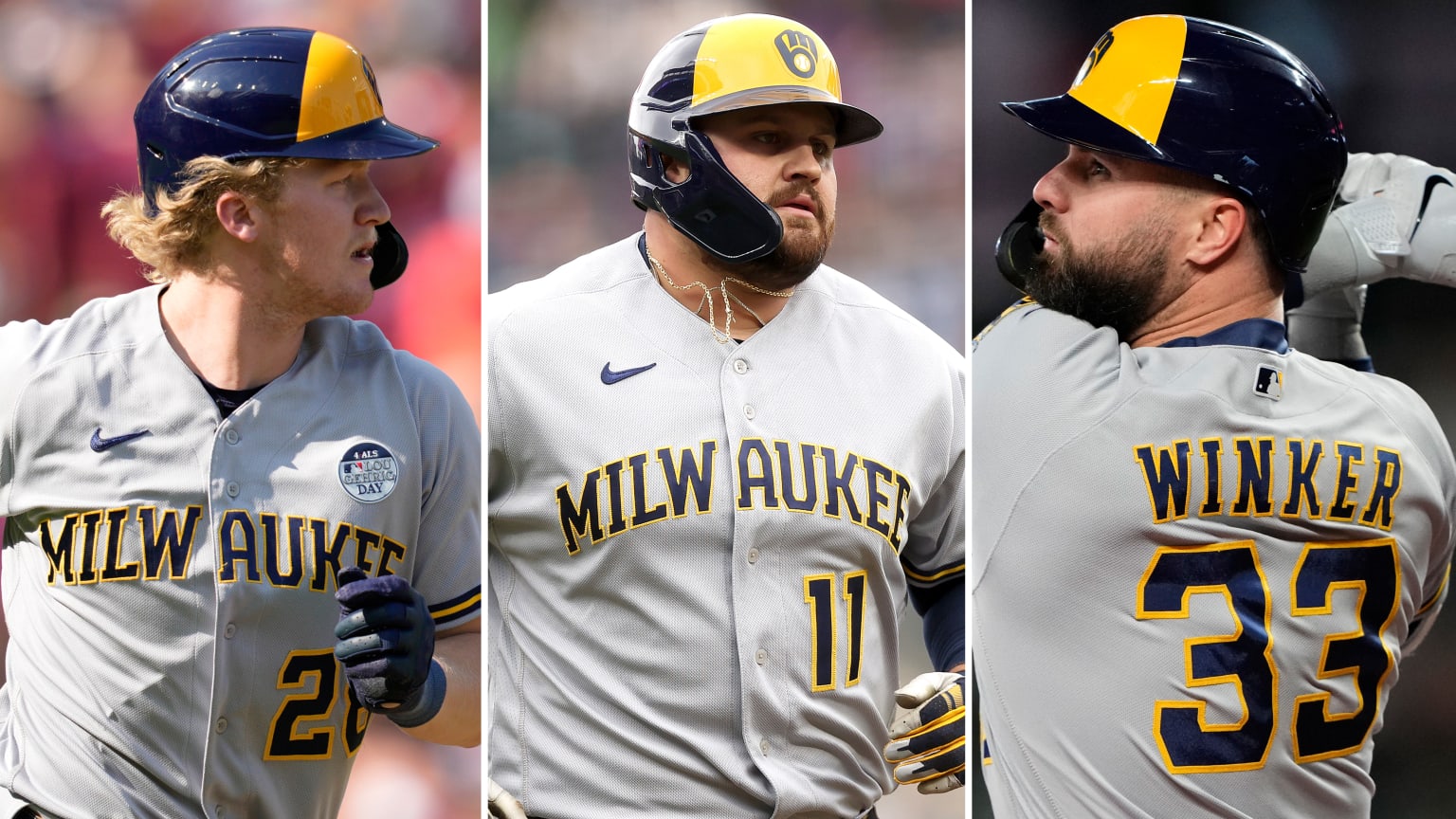 Brewers trio shares good memories from Cincinnati, Toronto