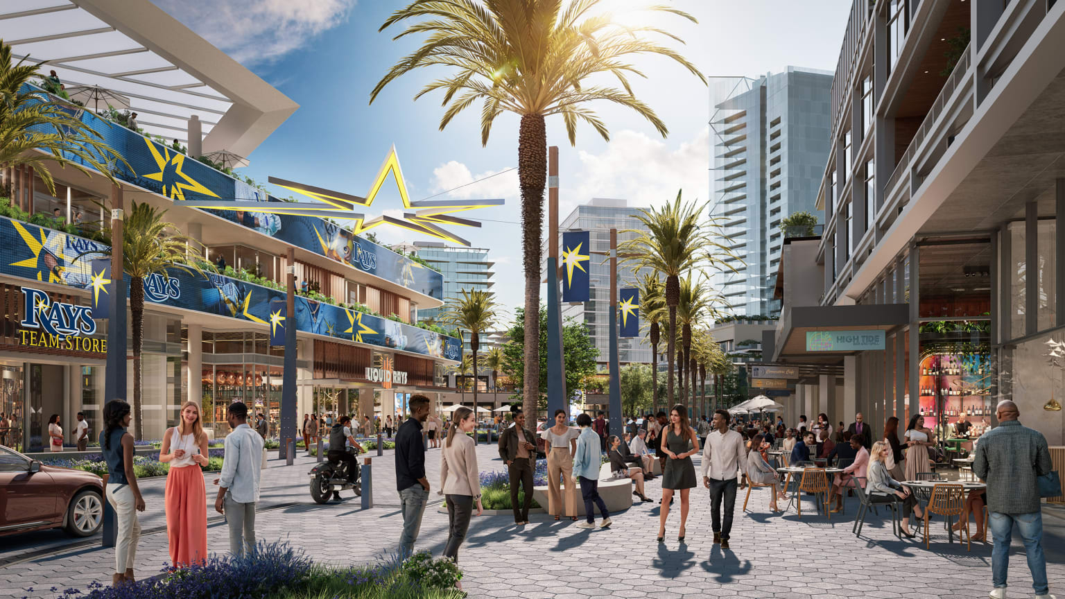 Rays release renderings of proposed new ballpark in St. Petersburg