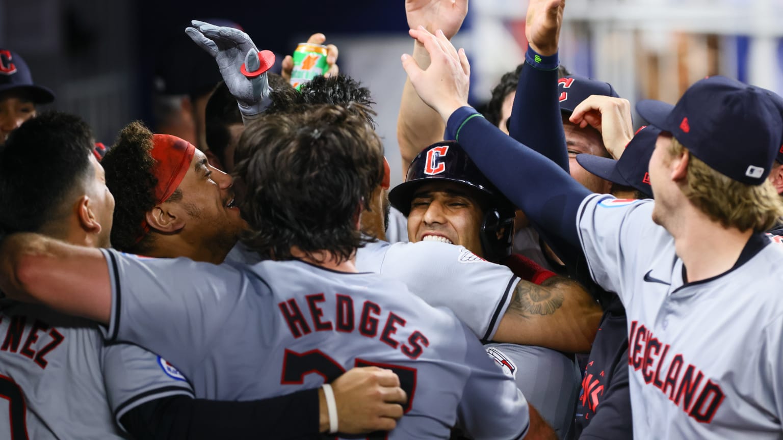Brayan Rocchio on hitting his first MLB home run